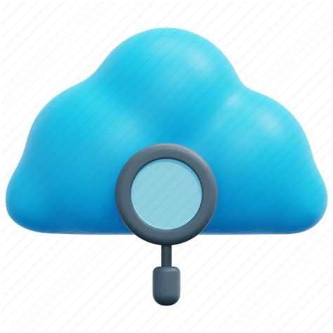Search Magnifier Cloud Technology Computing Ui Data Icon Download On Iconfinder