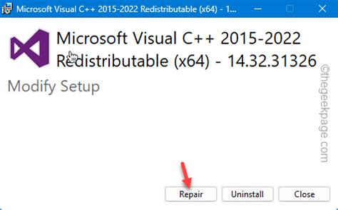 Error An Error Occurred During The Installation Of Assembly Component Fix