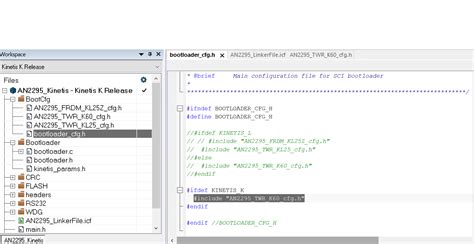 Problems In Implementing Serial Bootloader In Kinetis K50 Mcu Nxp