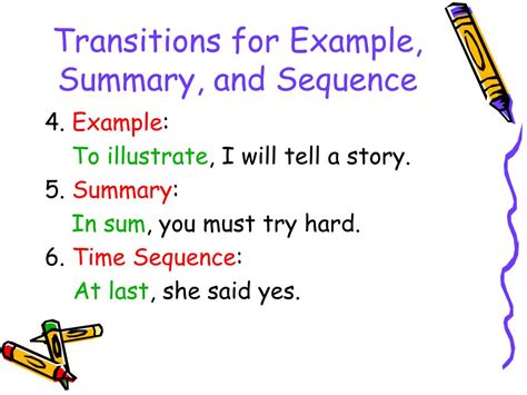 Ppt Transition Words Powerpoint Presentation Free Download Id3242815