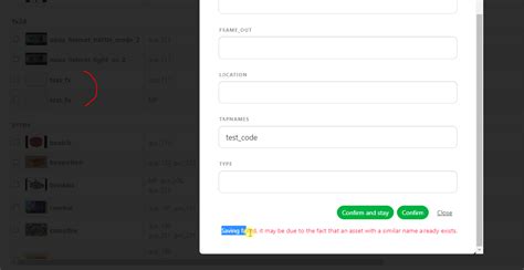 Duplicate Asset Creation · Issue 962 · Cgwirekitsu · Github