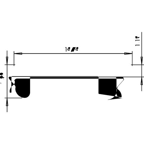 Technical Blueprints Extruded Linear Profiles Complete