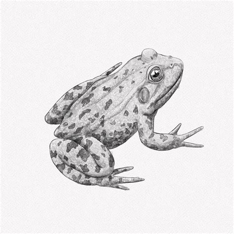 How To Draw A Realistic Frog Step By Step