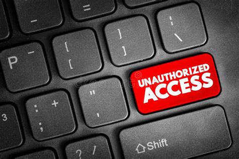 Unauthorized Access Gains Entry To A Computer Network System Application Software Data