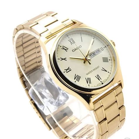 Reloj Casio Mtp V006g 9b Analogo Doble Calendario Time Home