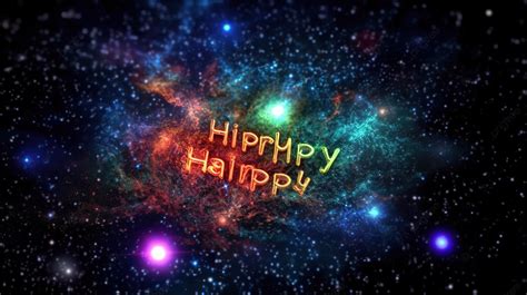 3d 렌더링된 디자인의 별이 빛나는 생일 축하 메시지 행복한 파티 파티 장식 파티 축하 배경 일러스트 및 사진 무료
