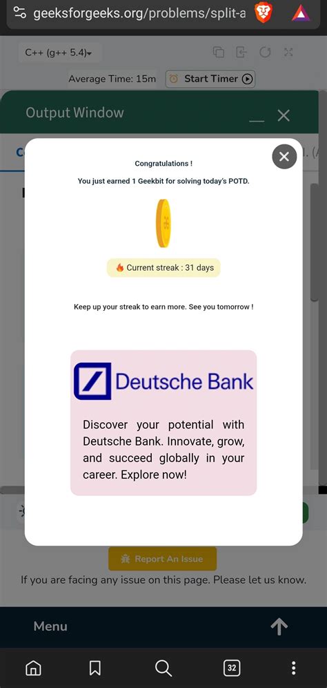 Anish Kumar On Linkedin Geekstreak2024