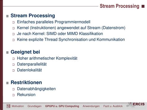 Ppt General Purpose Computation On Graphics Processing Units Gpgpu Powerpoint Presentation