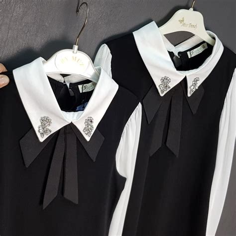 Блузки з краваткою шкільні — ціна 1570 грн у каталозі Шкільна форма Купити дитячі речі за