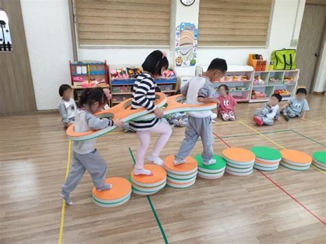 2인3각 수업 주주유아체육 네이버 블로그