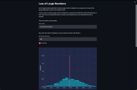Law Of Large Numbers Devpost