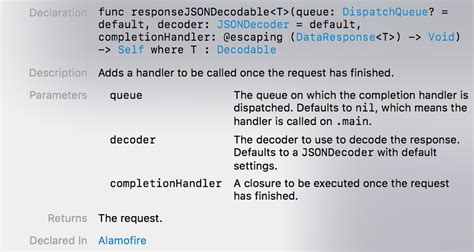 Write A Networking Layer In Swift 4 Using Alamofire 5 And Codable Part