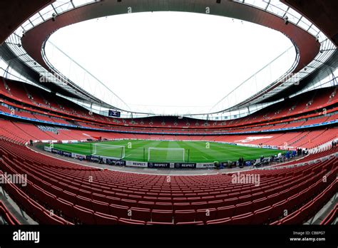 View Inside The Emirates Stadium Also Known As Ashburton Grove