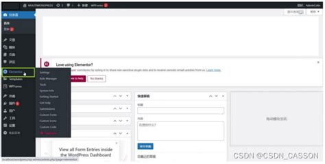 Wordpress页面编辑器插件 Elementor Csdn博客
