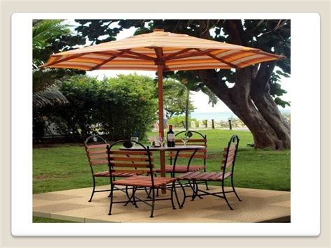 Juego De Jardin Con Sombrilla At Wilford Shaw Blog