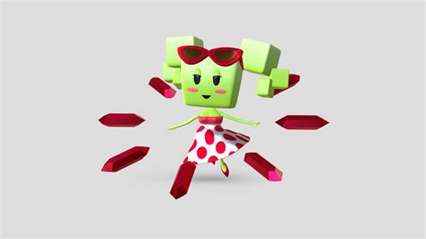 Mimi Super Paper Mario 3d Model By Fawfulthegreat64 [3b918a3] Sketchfab