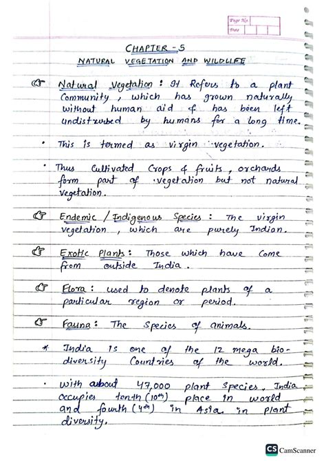 SOLUTION Natural Vegetation And Wildlife Class Th Geography Studypool