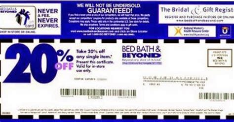 Get Bed Bath And Beyond Coupon Printable Now → Printables For Everyone