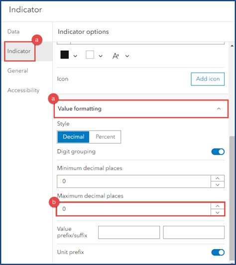 How To Round Values To Zero Decimal Places In The ArcGIS Dashboards Indicator