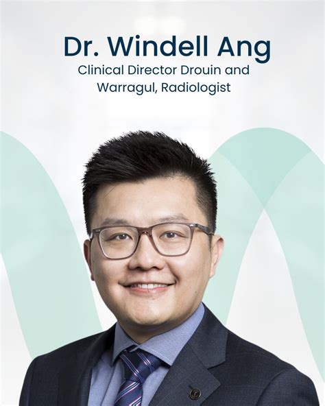 Dr Windell Ang Is The Clinical Director For Our Drouin And Warragul