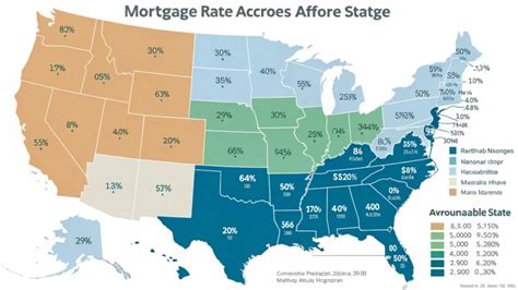 Interactive Map Reveals Mortgage Rate Variations Across U S States