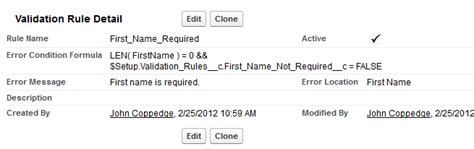 Exceptions To Validation And Workflow Rules Best Practices ForceCertified