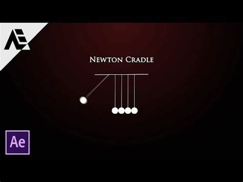 After Effects Tutorial D Newton Cradle In After Effects Motion Graphics YouTube