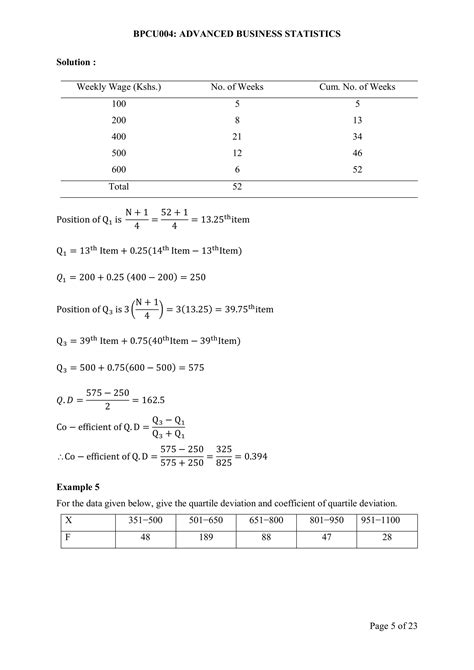 quantitative methods notes pdf