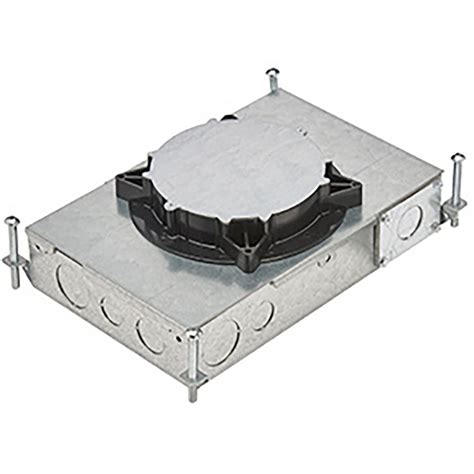 Wiremold Rfb2e Steel Recessed Floor Box Round Cvr