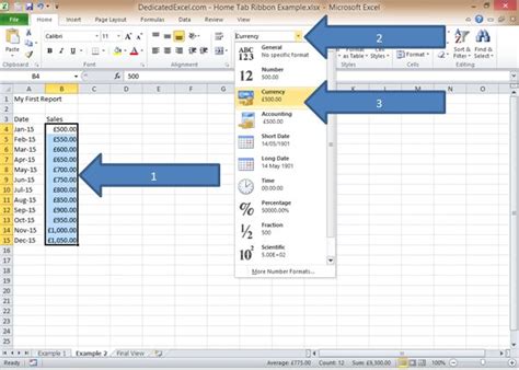 guide to the excel ribbon home tab dedicated excel