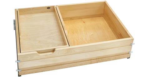 Rev A Shelf WTCDD HSC Wood Classics W Soft Close Base Cabinet Two Tier Full Replacement