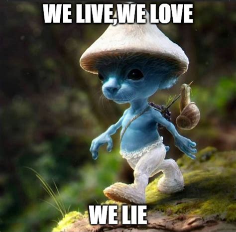 Smurf Love Memes