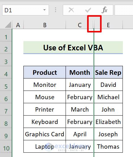How To Delete Hidden Columns In Excel 2 Simple Methods
