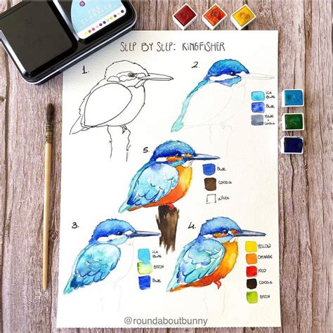 21 easy step by step watercolor tutorials for beginners beautiful dawn