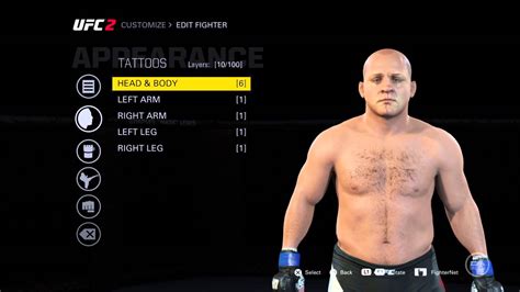 Ufc Undisputed 3 Create A Fighter