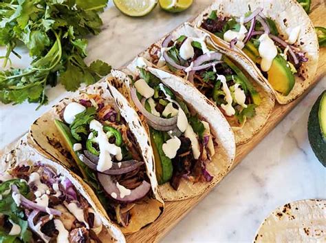 Leftover Barbecue Pulled Pork Tacos Smoked Bbq Source