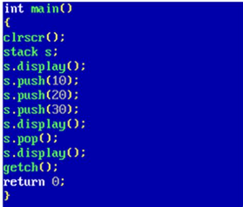 C Programs Using Stack Stack Programs In C Computer Science