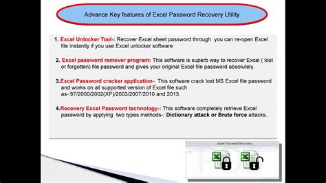 Recover Excel Password Without Software Conclever