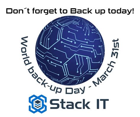 Stack It On Linkedin Worldbackupday Dataprotection Cybersecurity Backupandrecovery Tech…