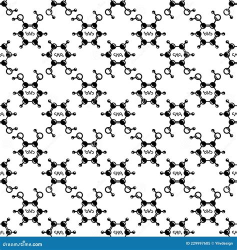 Catechol Pyrocatechol Molecular Structures 3d Rendering Structural