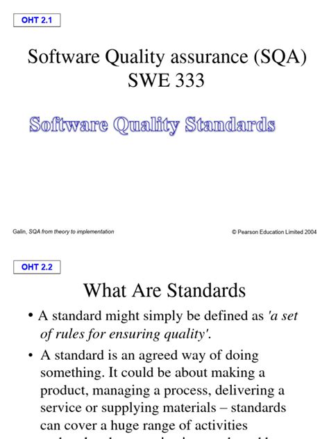 7 Software Quality Standards 0 0 Pdf Iso 9000 Quality Management