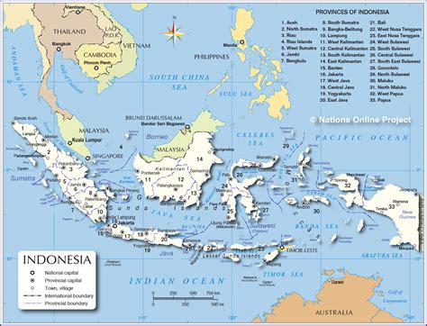 Makassar Map Indonesia