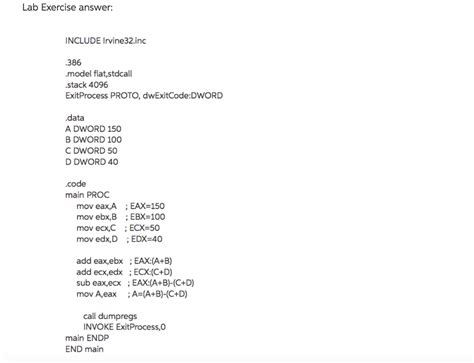 Assignment 3 Integer Expression Calculation With