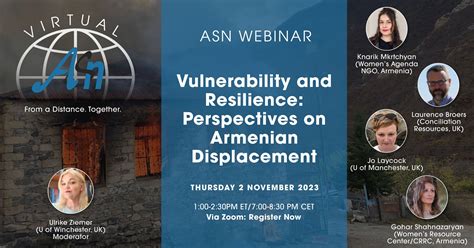 Vulnerability And Resilience Perspectives On Armenian Displacement