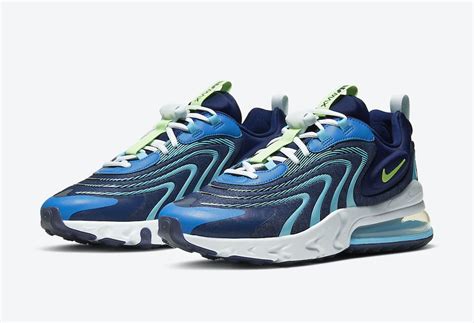 Nike Air Max 270 React Eng Blackened Blue Green Strike Cj0579 400