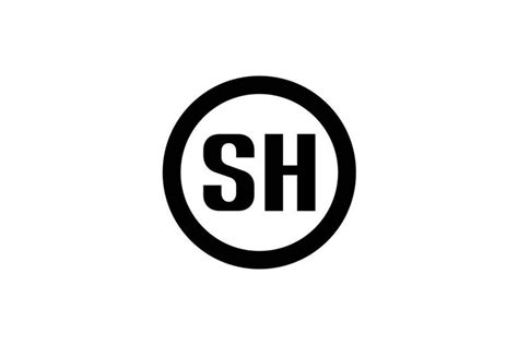 Sh Logo Design 2669840