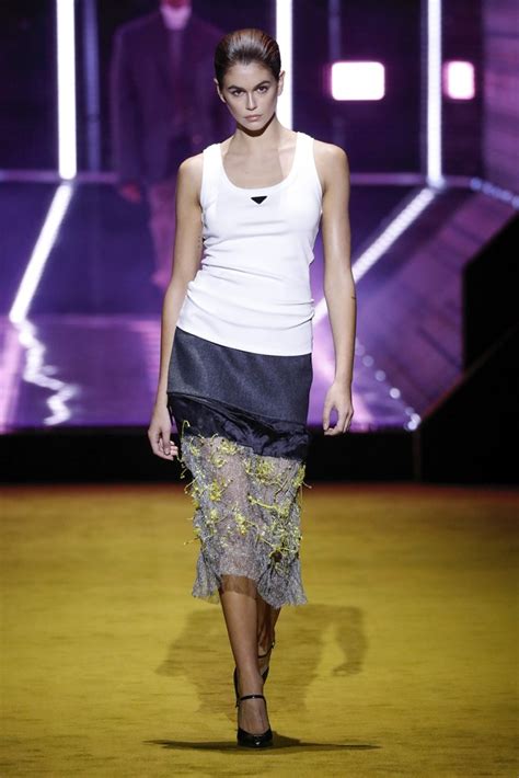 Kaia Gerber On Runway Photos Of Her Modeling Hollywood Life