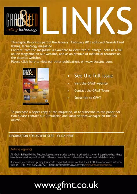 Efficient Barge Unloading Technology For Grain Handling On Inland Waterways Pdf