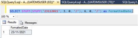 Stuff And Replace In Sql Server
