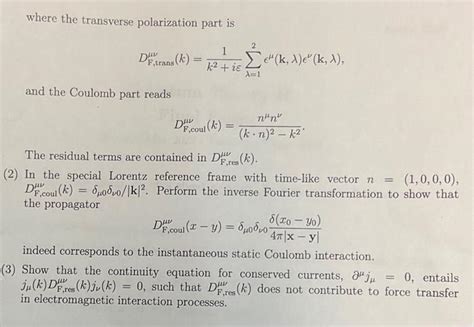 Solved The Covariant Feynman Propagator For Photon Fields